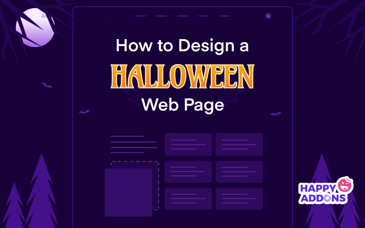 How to Design a Halloween Web Page with Great Halloween Landing Page Ideas
