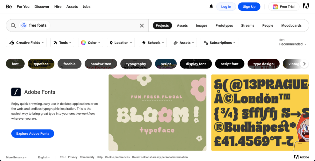 Best Places to Get Free Fonts for Web Designing (10+ Websites)