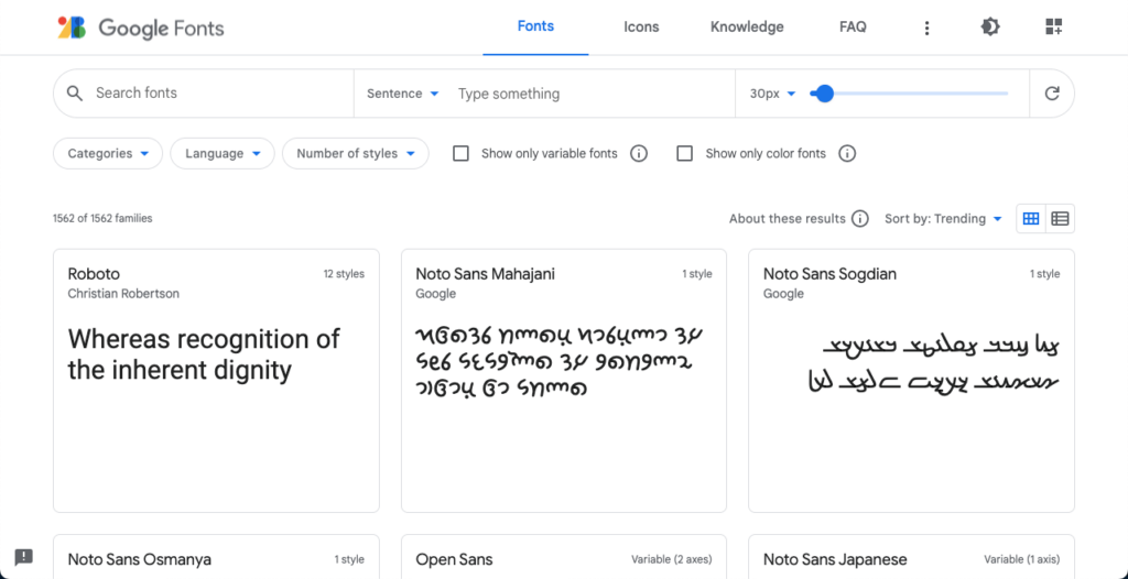 Best Places to Get Free Fonts for Web Designing (10+ Websites)