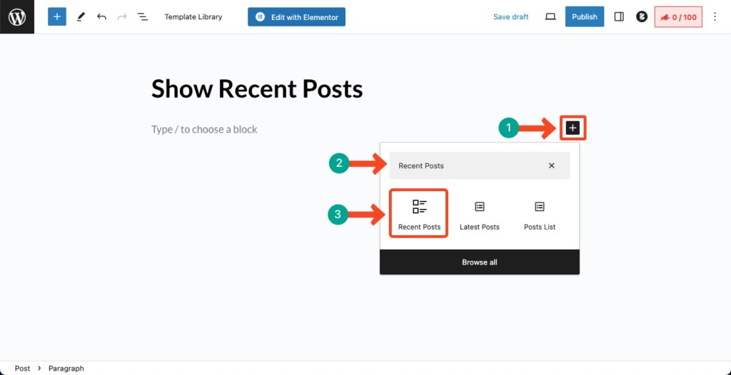 How to Display Recent Posts in WordPress