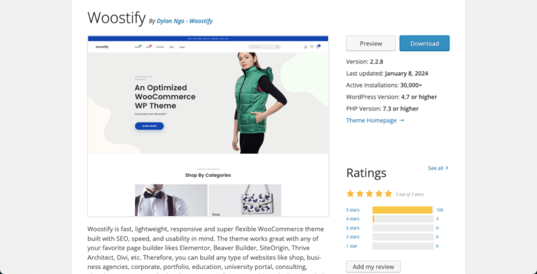 Best Elementor WooCommerce Themes with Comparison
