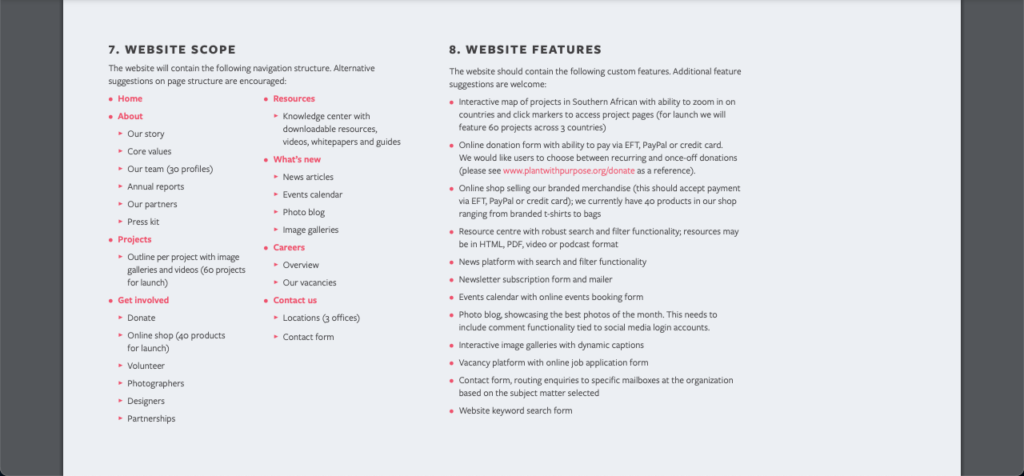 How to Write a Website Design Brief (with Examples)