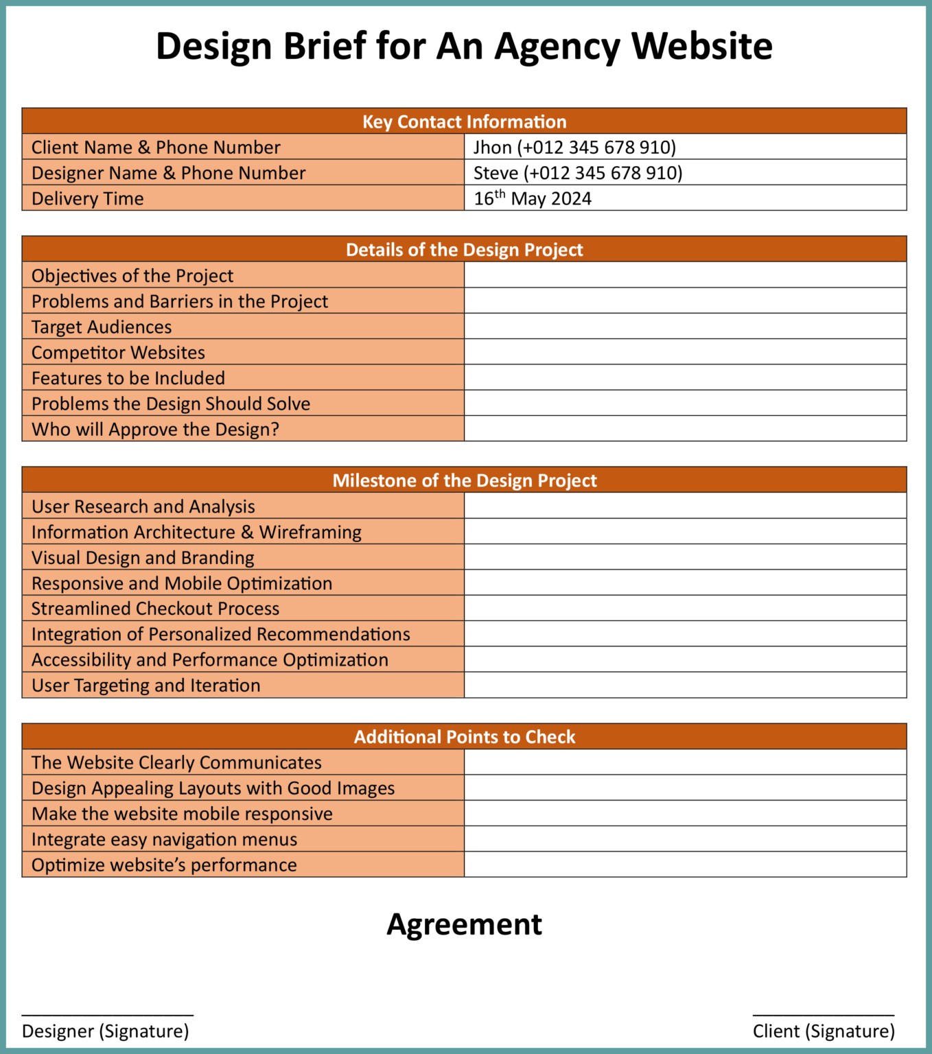 How to Write a Website Design Brief (with Examples)