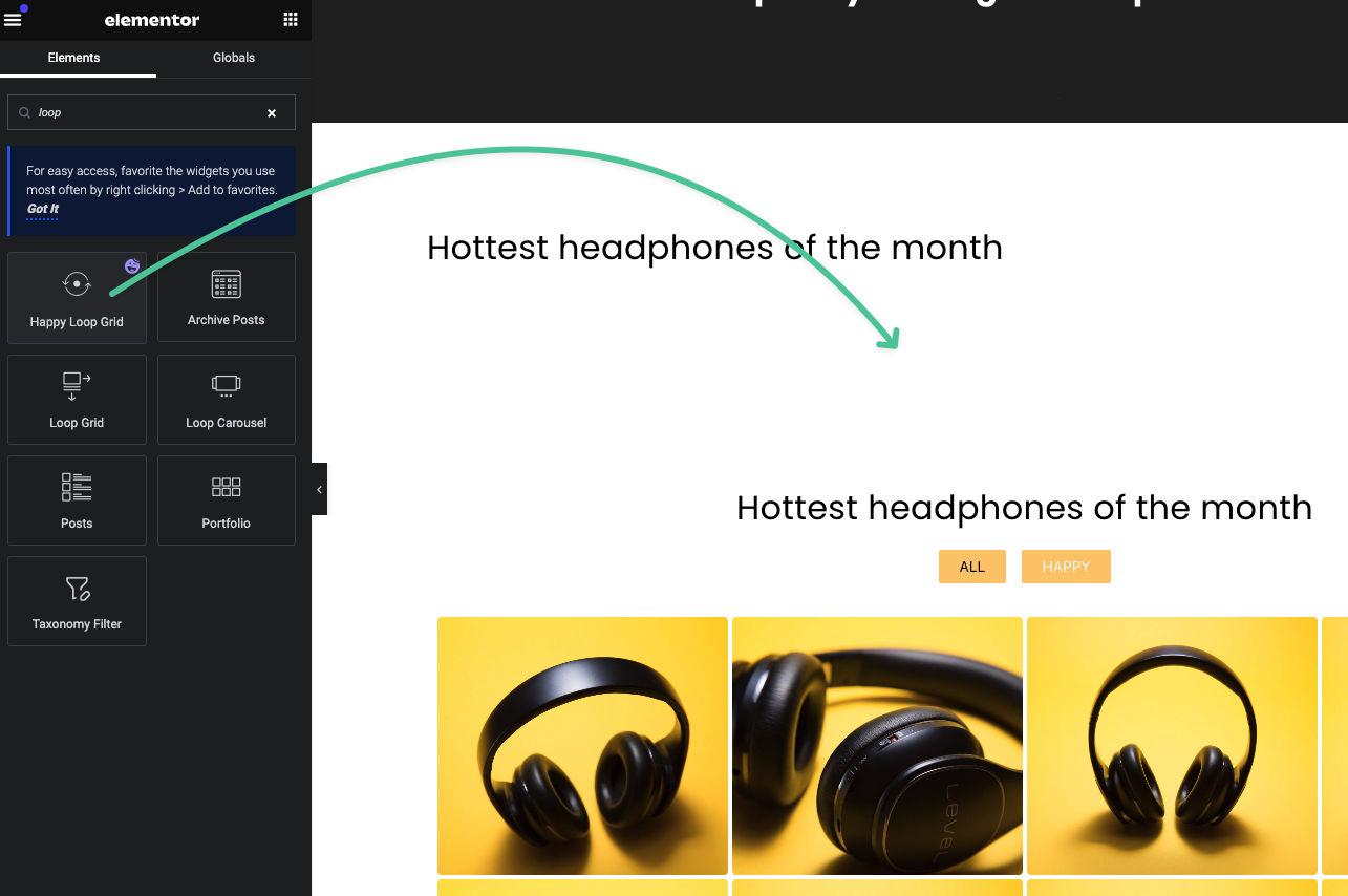 Happy Loop Grid - HappyAddons